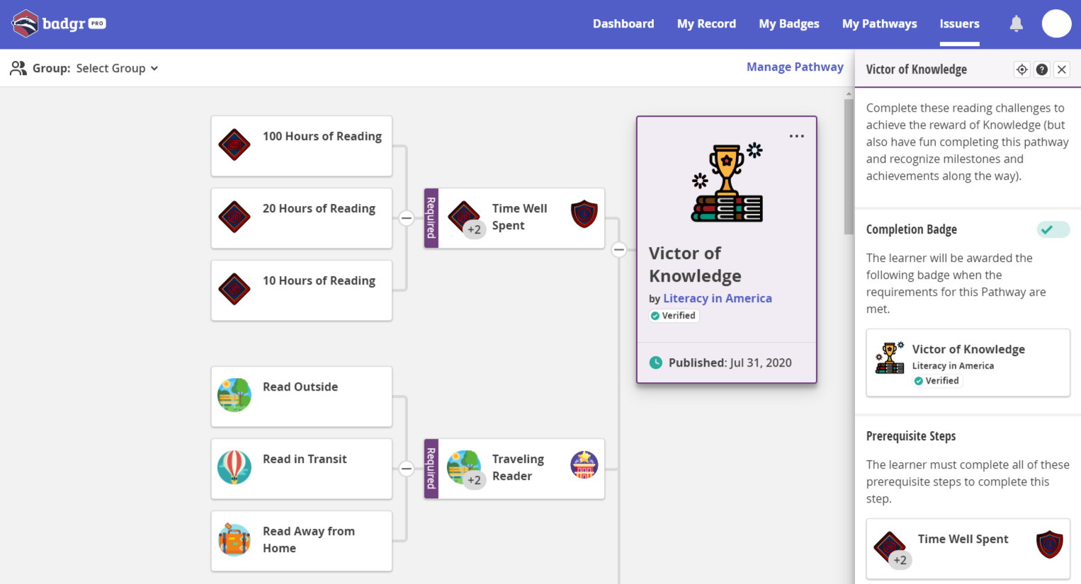What are Badgr Pathways?