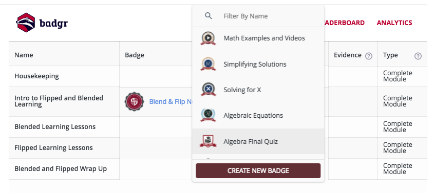 Automatically awarding badges in Canvas courses